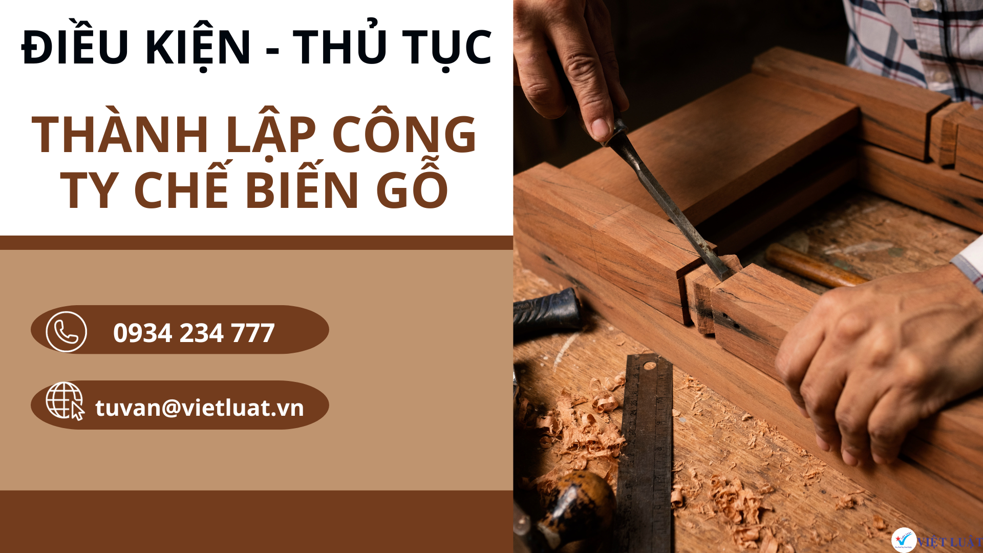 Điều kiện và thủ tục thành lập công ty chế biến gỗ